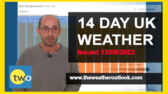 Quiet September weather on the way