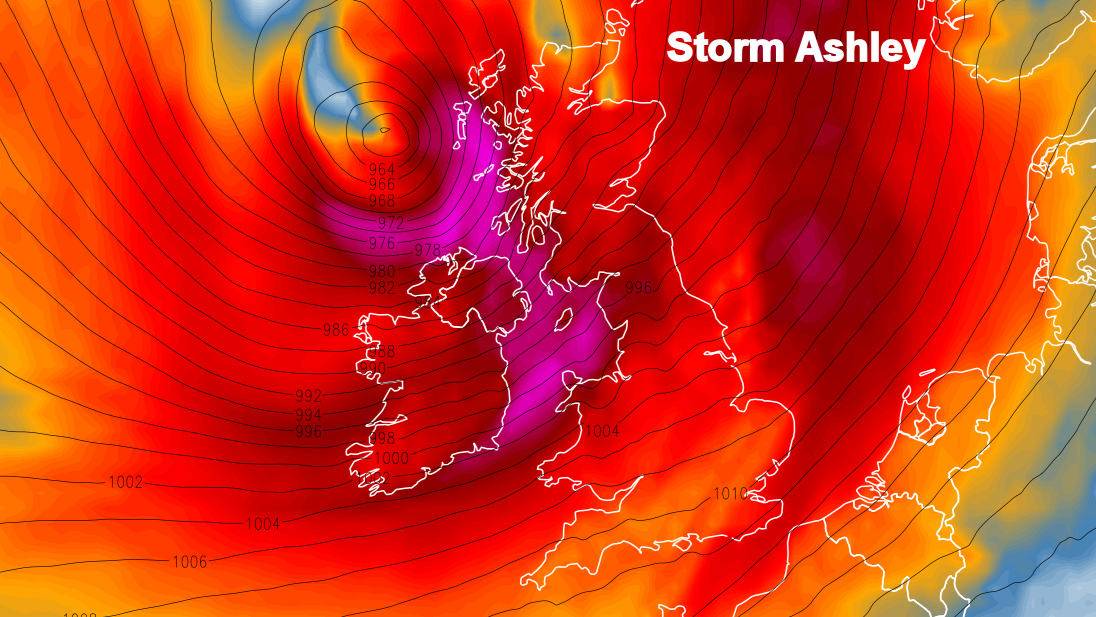 UK storm names 2024-25
